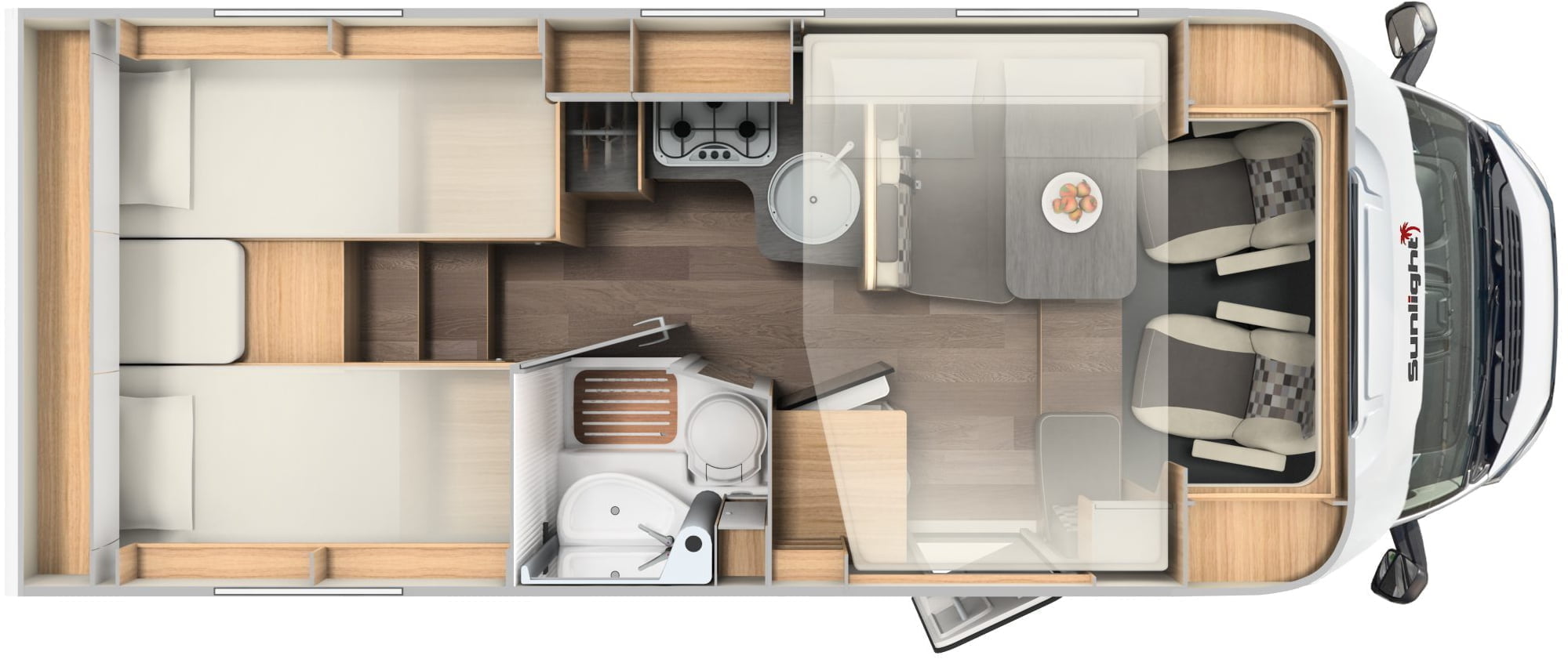 Half-integraal Sunlight campers | Noorderzon Campers